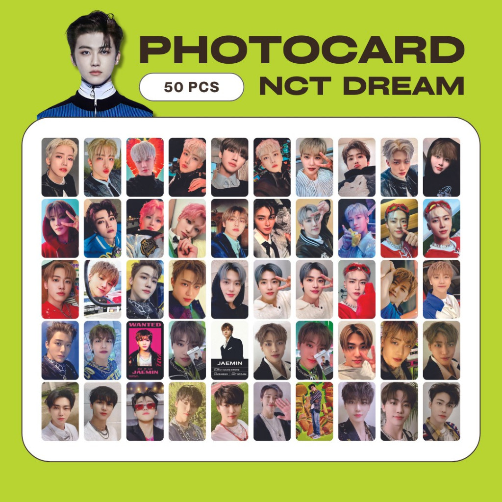 Jual PC photocard set isi 50pcs nct dream nct 127 bts wayv stray kids ...