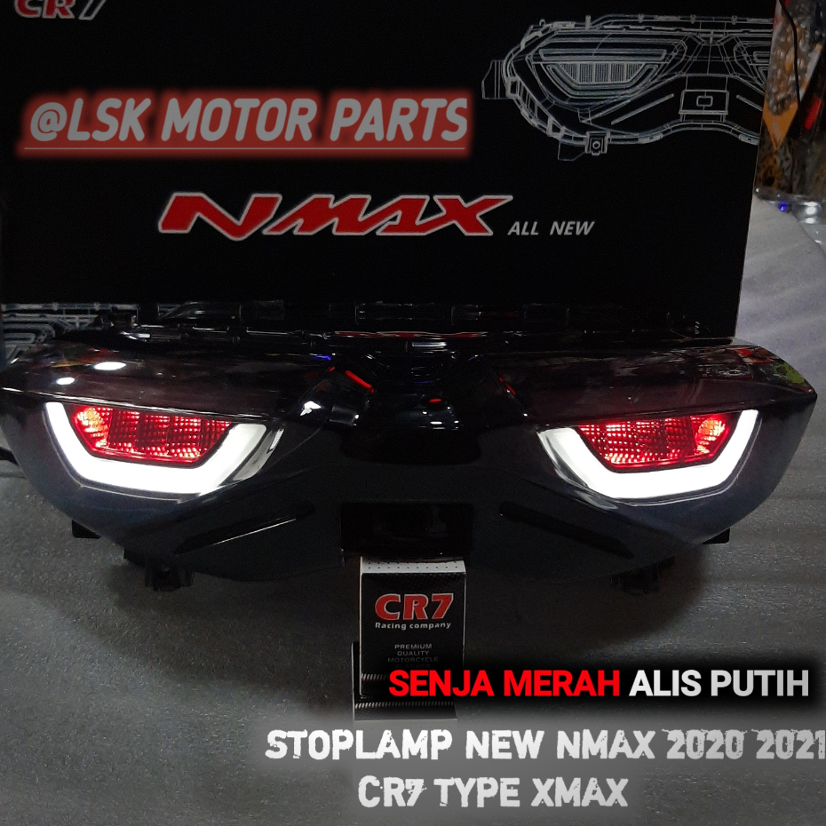 Jual LAMPU STOP NMAX NEW 2020 2024 MODEL XMAX CR7 CKS JPA STOP LAMP ALL ...