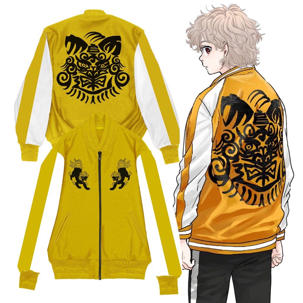 Jual Jaket Sukajan Bofurin Shishitoren Anime Windbreaker | Shopee Indonesia