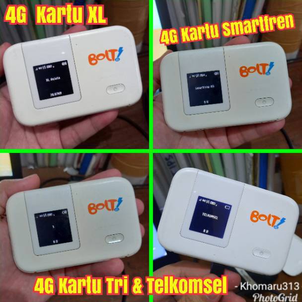 Jual Tren Kekinian Seken Modem MiFi Bolt Slim 1 Bolt Max 1 Huawei E5372 ...
