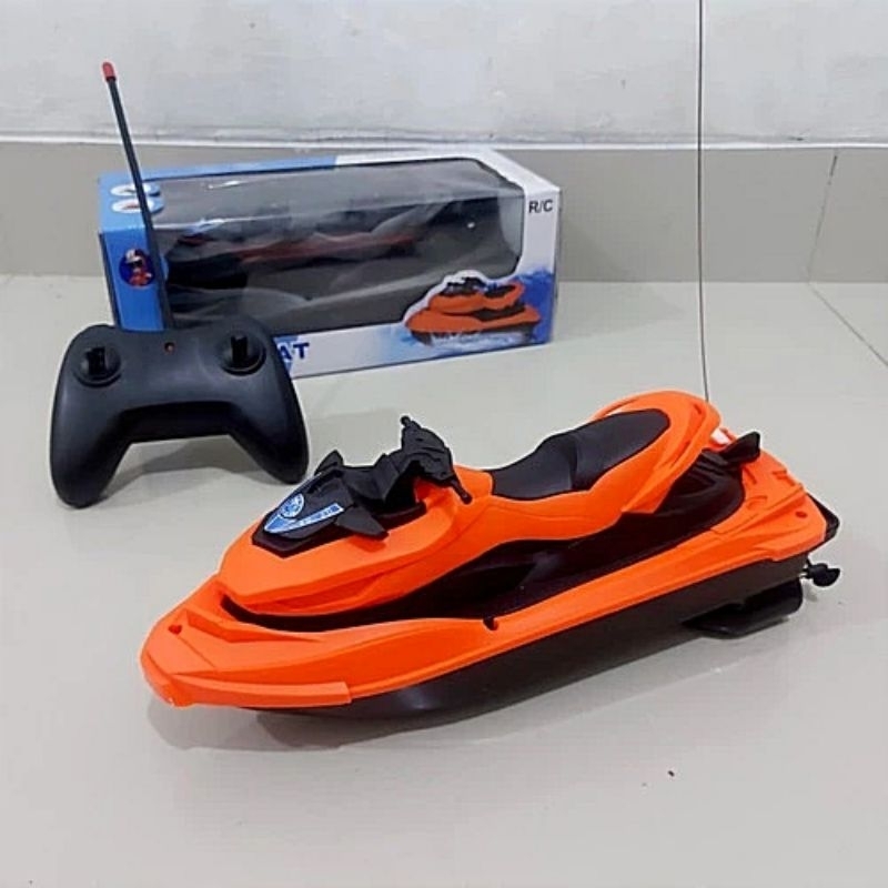 Jual Mainan RC Jetski Remote Control - Motor Speed Boat Remot Kontrol ...