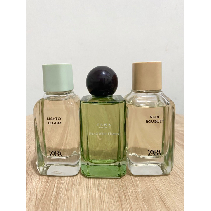 Jual Parfum Zara Original Lightly Bloom Nude Bouquet Pear & White ...