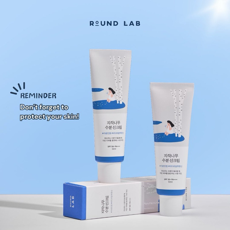 Jual Round Lab Sunscreen SPF 50+ size 50ml | PA++++ | Moisturizing ...
