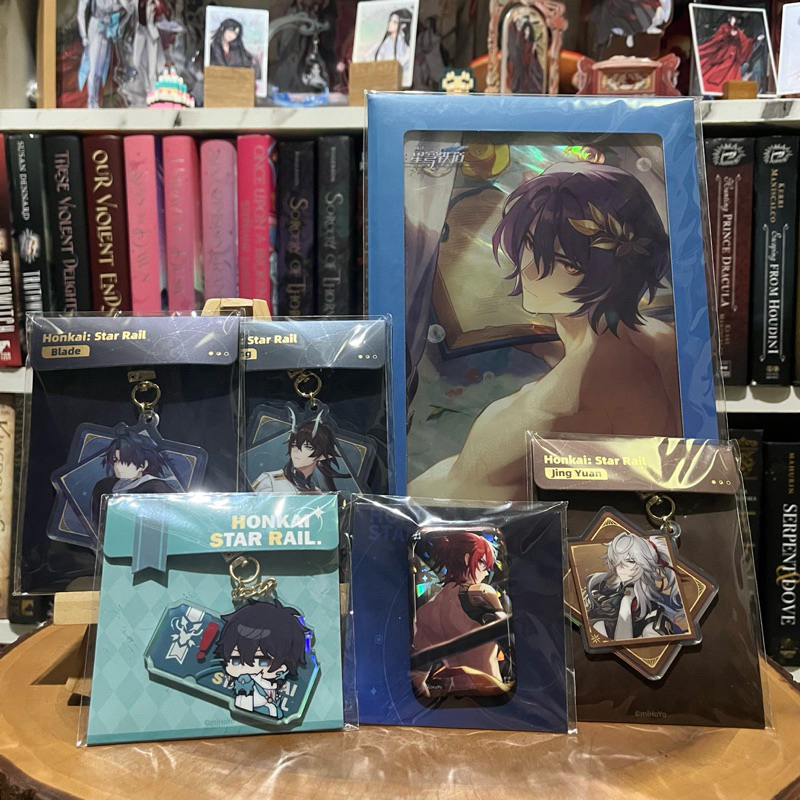 Jual Official Merch HSR Honkai Star Rail Dr Ratio Luka Dan Heng Jing ...