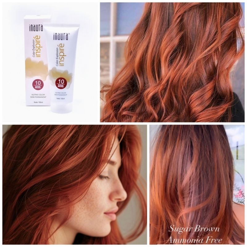 Jual Inaura Color Explosion Inspire 10 Sugar Brown 100ml Cat Rambut ...