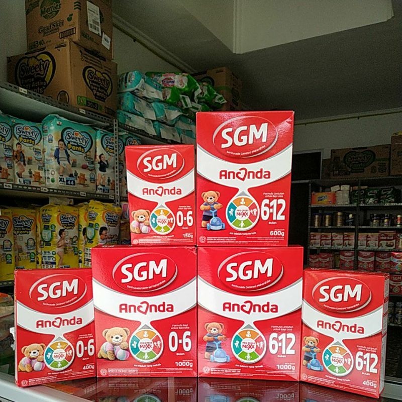 Jual Susu SGM Bayi 0-6 6-12 dan Anak Balita 1-5 tahun 200gr dan 400gr ...