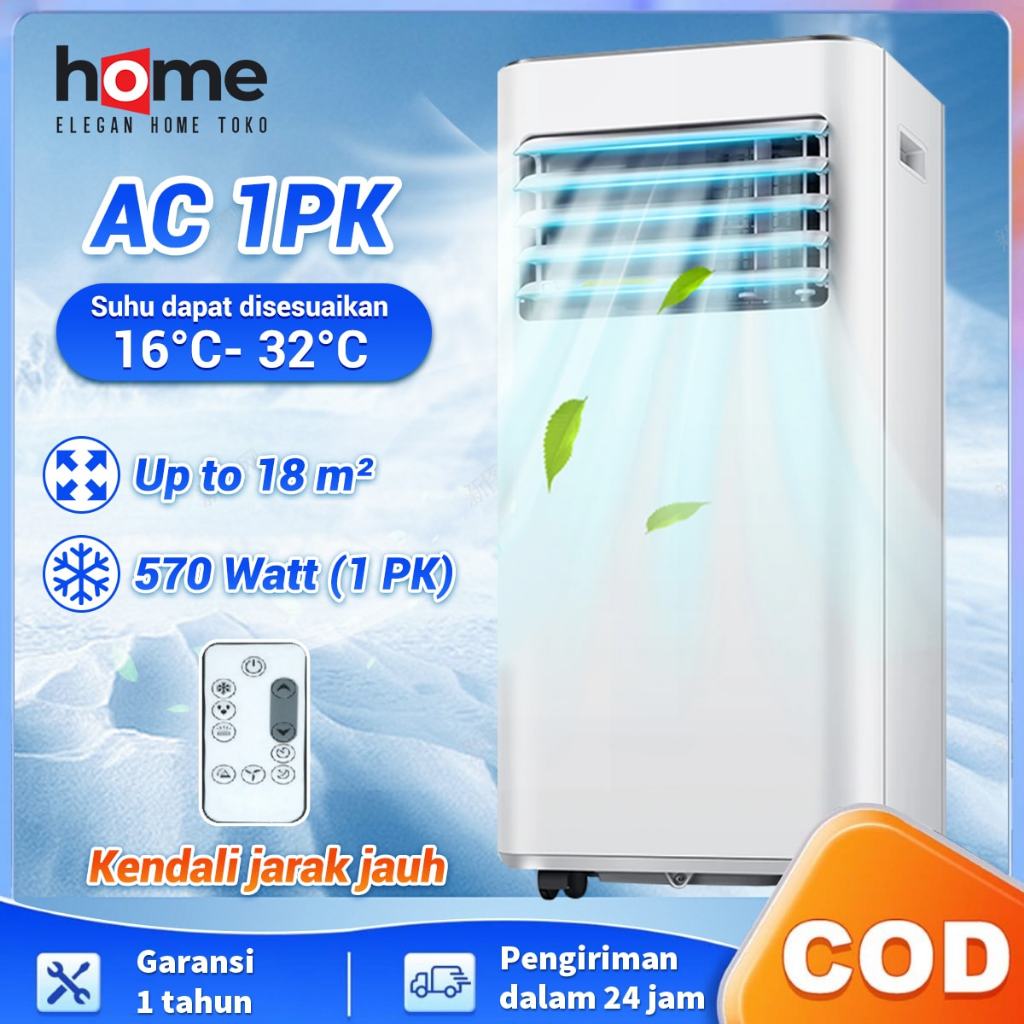 Jual E.Home AC Portable Pendingin Ruangan Multiple Function AC - 0.5PK ...