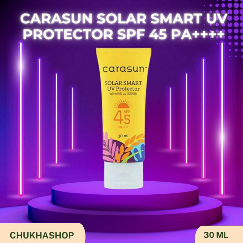 Jual Carasun Solar Smart UV Protector SPF45 PA++++ 30ml | Shopee Indonesia