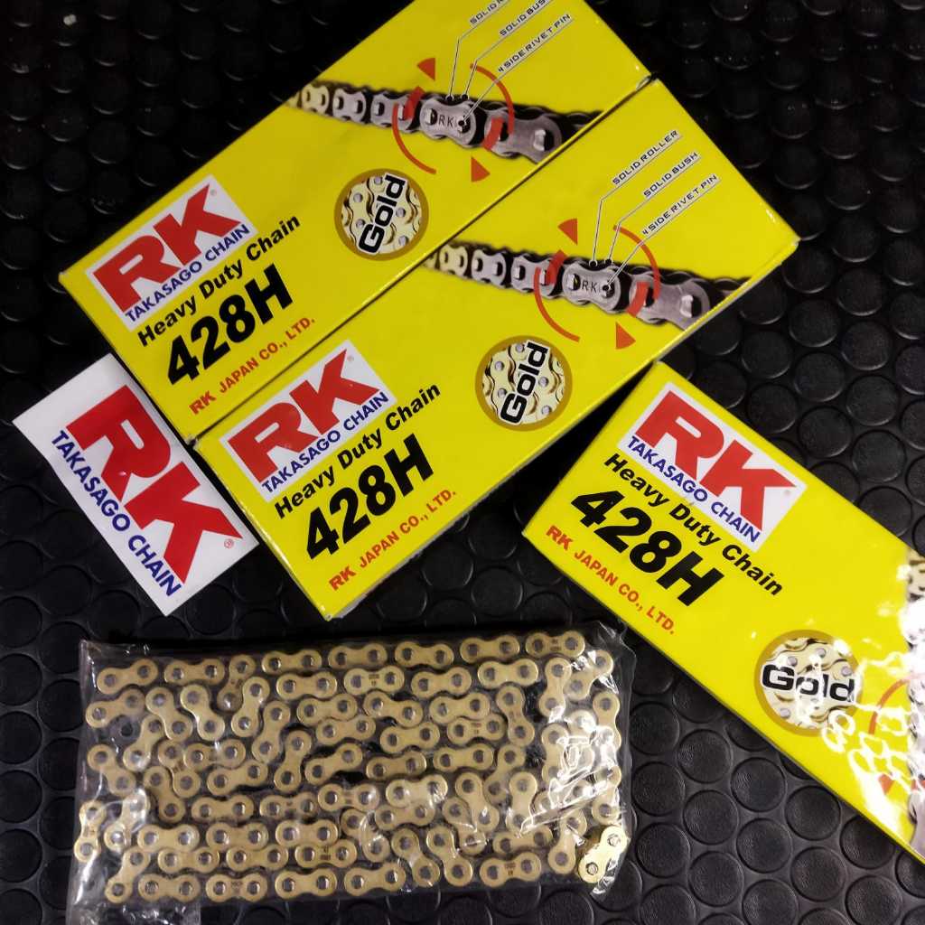 Jual RANTAI RK TAKASAGO 428H 120 128 130L 140L RK CHAIN RANTAI RODA RK ...