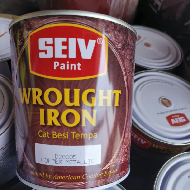 Jual cat besi seiv tembaga cat emas seiv wrought iron 1kg | Shopee ...