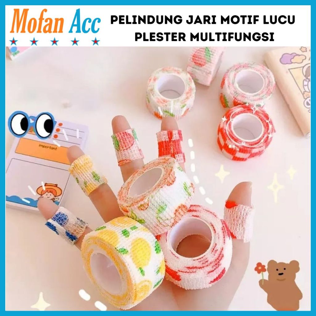 Jual Plaster Perban Pelindung Jari - Finger Tape Hansaplast Kain Anti ...