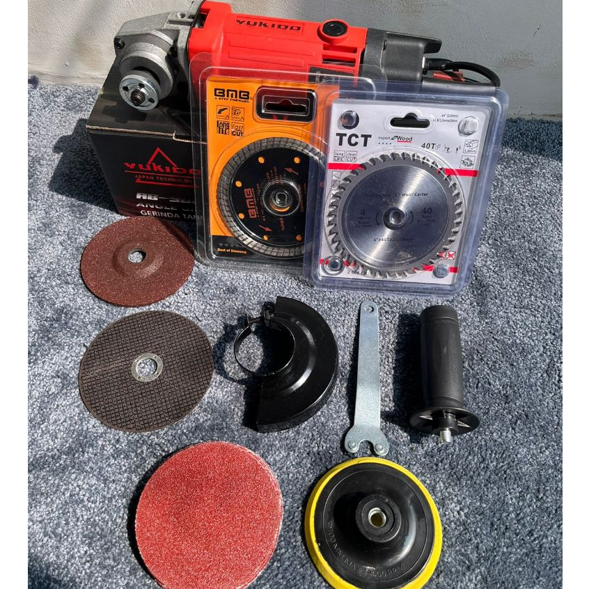 Jual Mesin Gurinda YUKIDO Tangan 4 inch / Gurinda 4'' AB-90FW | Shopee ...