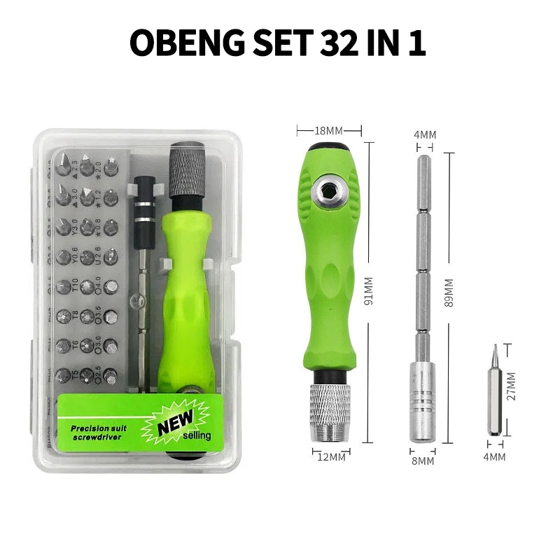 Jual Isku Set Alat Obeng 122 in 1 Kepala Sekrup Yang Dapat Disesuaikan Multi-fungsi Dan Praktis ...