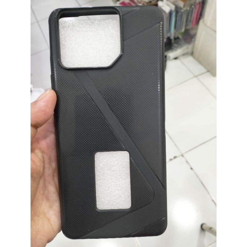 Jual ASUS ROG PHONE 6 7 8 ROG6 SOFT CASE BRUSHED CARBON ORIGINAL KARBON ...