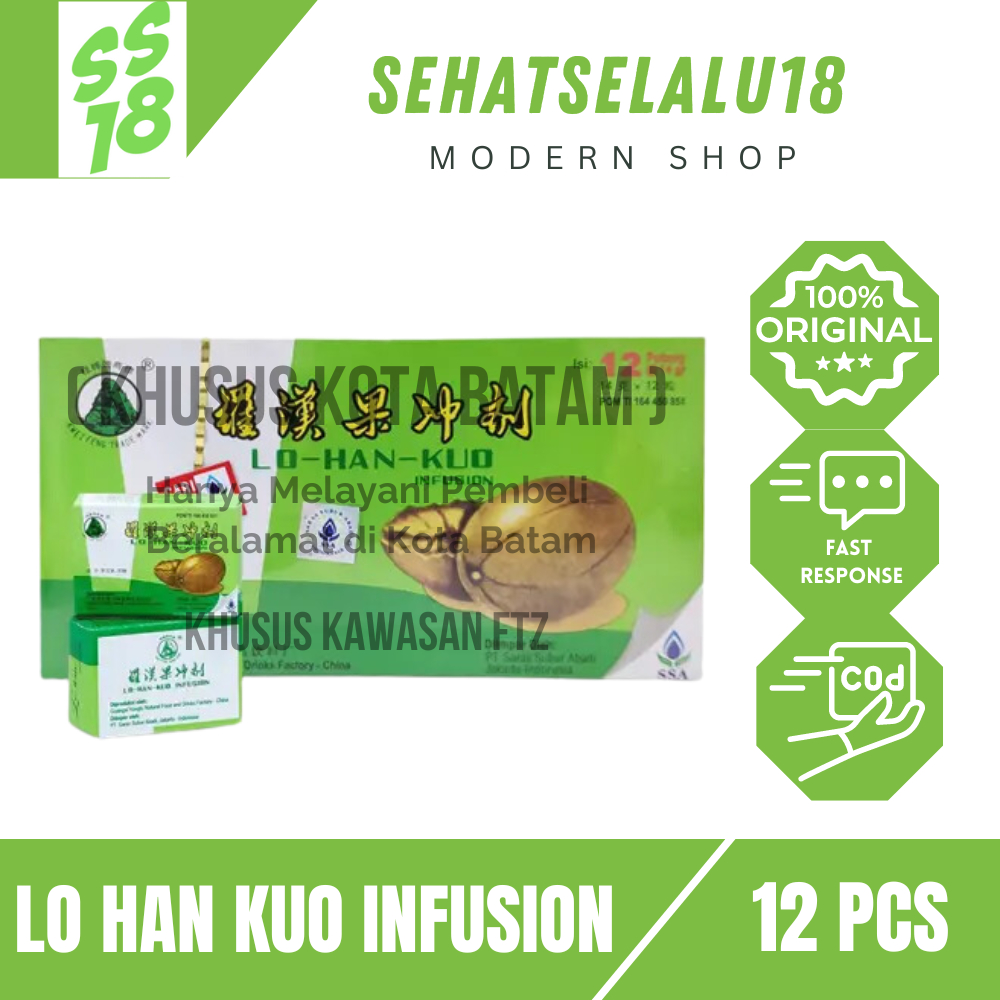 Jual Lo Han Kuo Infusion - Obat Panas Dalam, Sakit Tenggorokan | Shopee ...