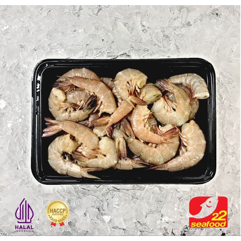Jual Udang Dogol Headless 500 gram / Seafood 22 | Shopee Indonesia
