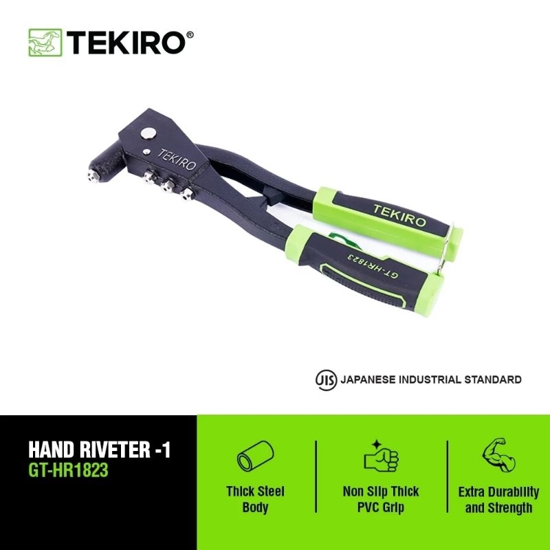 Jual Tekiro Tang Rivet Original GT-HT1823 2.4 - 4.8mm Hand Riveter ...