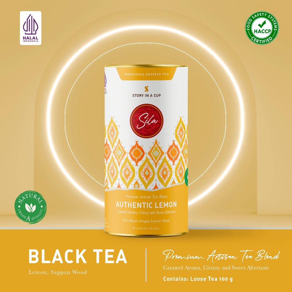 Jual Sila - Authentic Lemon - Daily Gourmet - Artisan Tea Blend ...