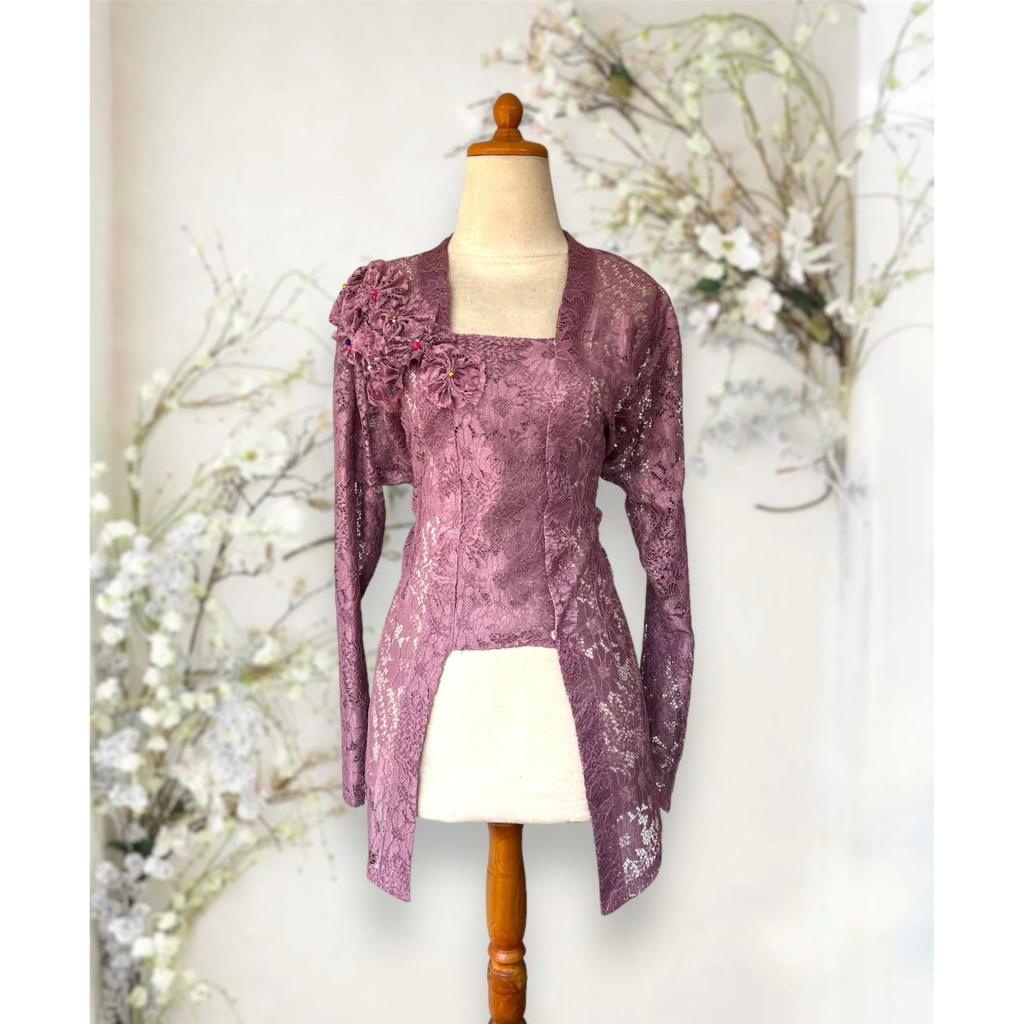 Jual KEBAYA BUNGA KUTUBARU DADA PANJANG,KEBAYA KUTUBARU MODERN,KEBAYA ...