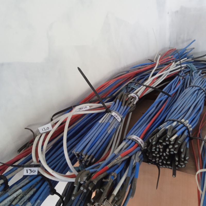 Jual KABEL TEFLON SEMIRIGIT 7mm panjang 25cm - 170cm | Shopee Indonesia