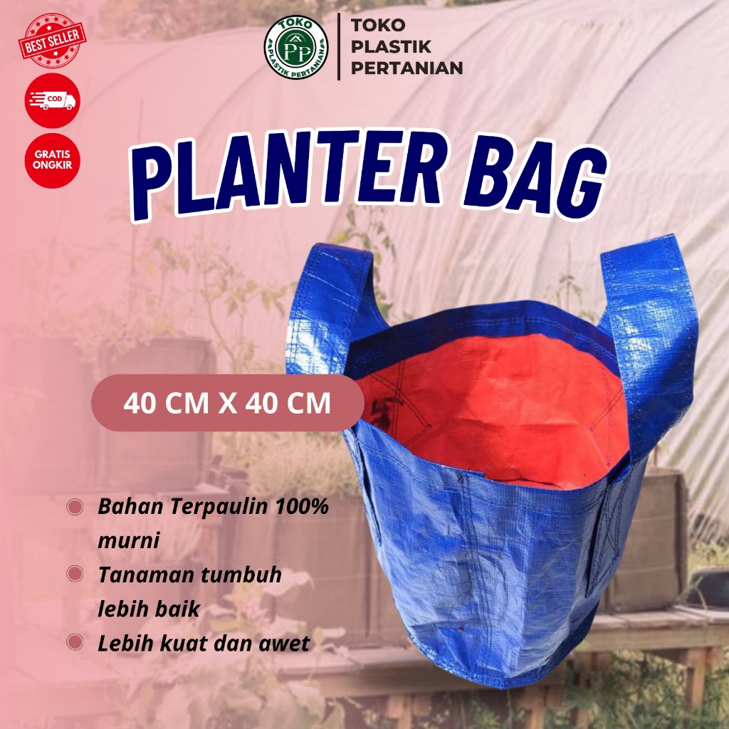 Jual PLANTERBAG TERPAL UKURAN 40X40 KOREA | Shopee Indonesia
