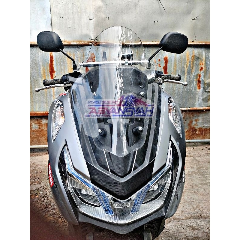 Jual Windshield Lexi Lx155 New Connected TDR Mini V4. Visor Lexi New155 ...