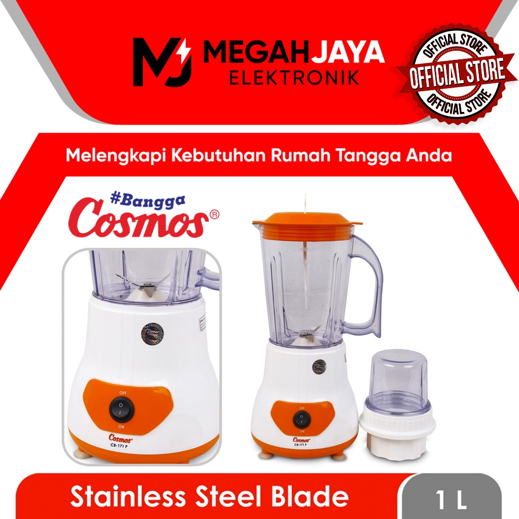 Jual [COD READY] COSMOS BLENDER 2 IN 1 CB171P / CB-171P / CB 171P / CB ...