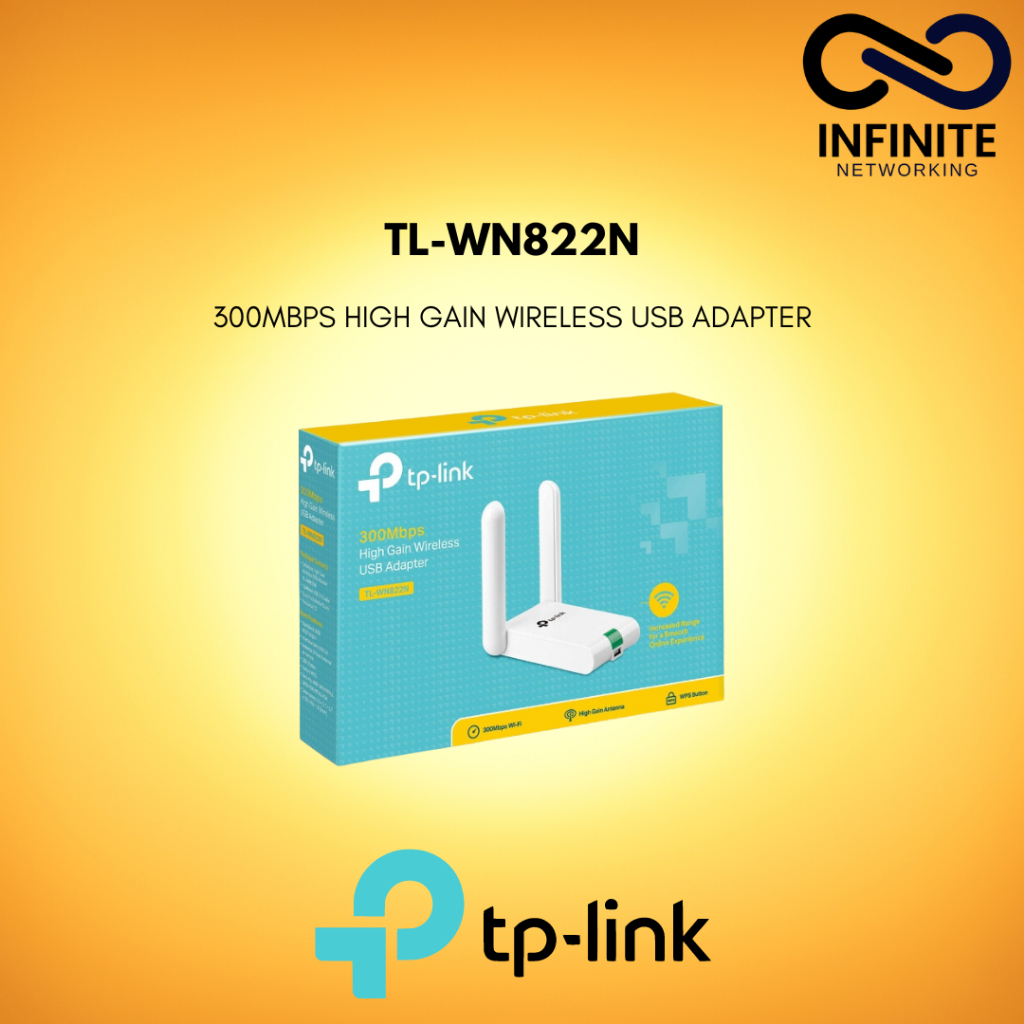 Jual TP-LINK TL-WN822N 300Mbps High Gain Wireless USB Adapter TPLINK ...