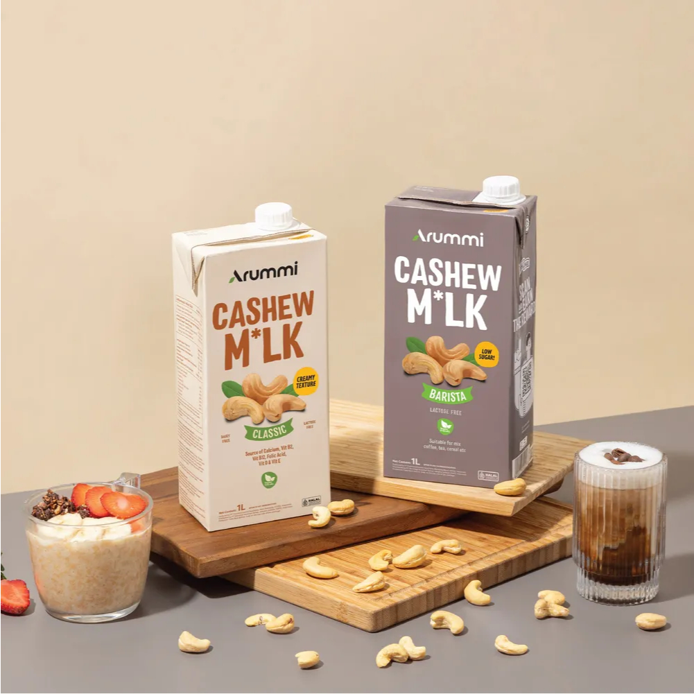Jual Arummi Cashew Milk Drink 1 Liter | Minuman Susu Kacang Mede 1L ...