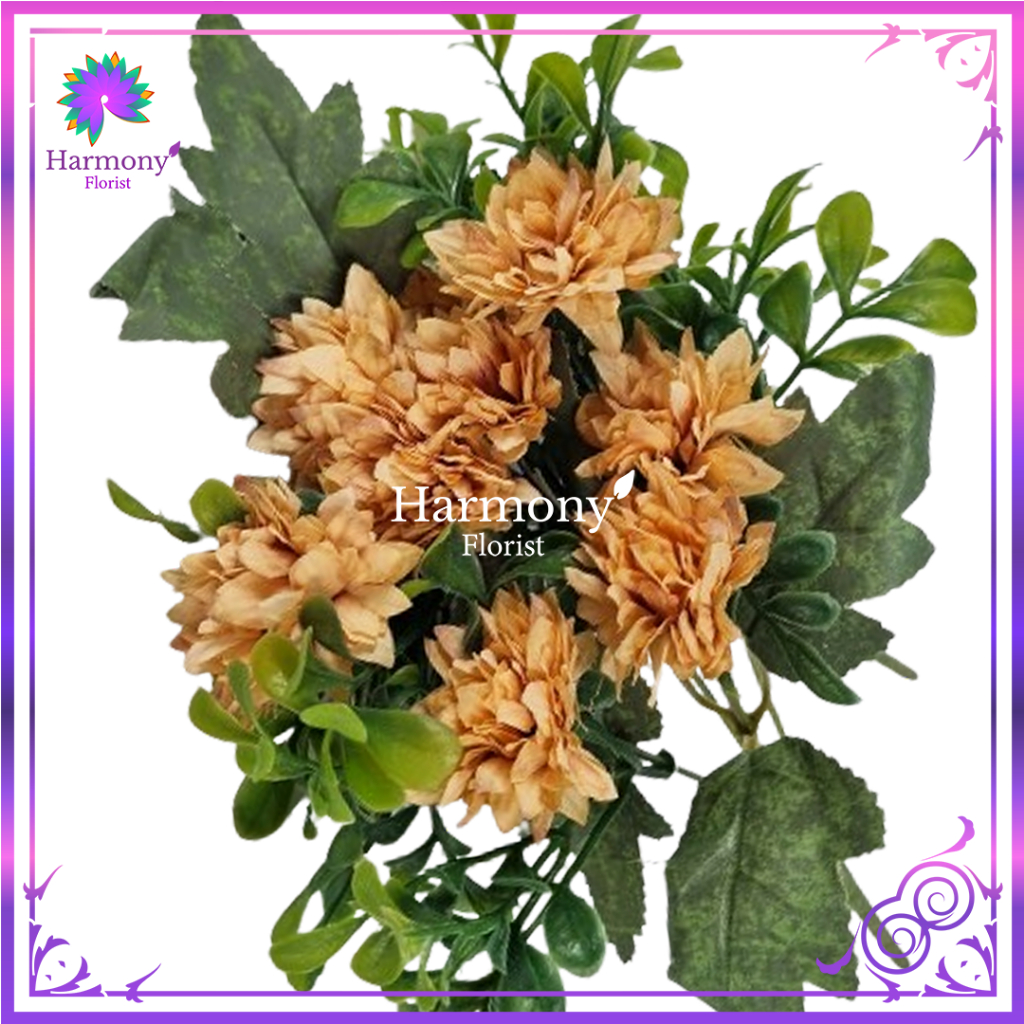 Jual ROSE TERATAI CANTIK CABANG 5 ARTIFICIAL BUNGA PEONI EROPA BUNGA ...