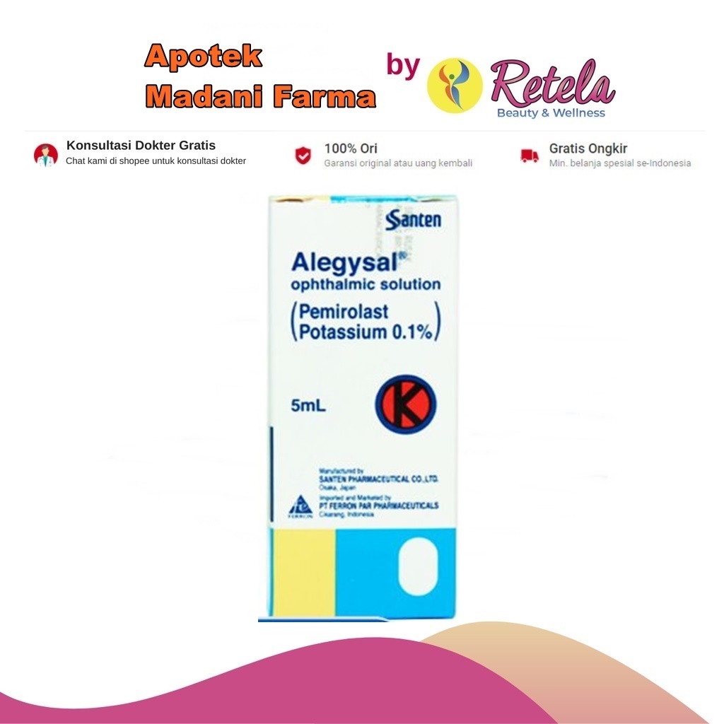 Jual ALEGYSAL TETES MATA 5 ML - ALEGYSAL EYE DROP 0.1% ORIGINAL ...