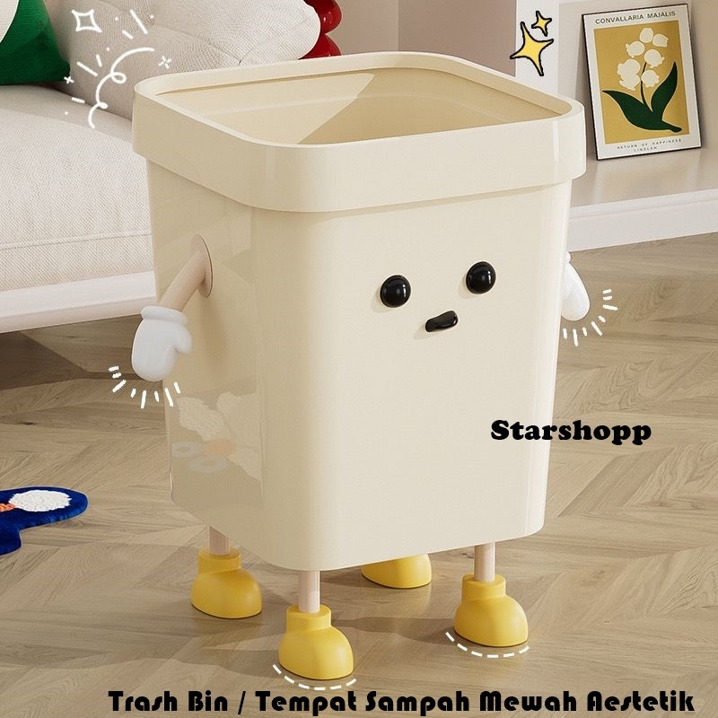 Jual UFORU Trash Bin / Tempat Sampah Minimalist / Tempat Sampah Ruangan ...