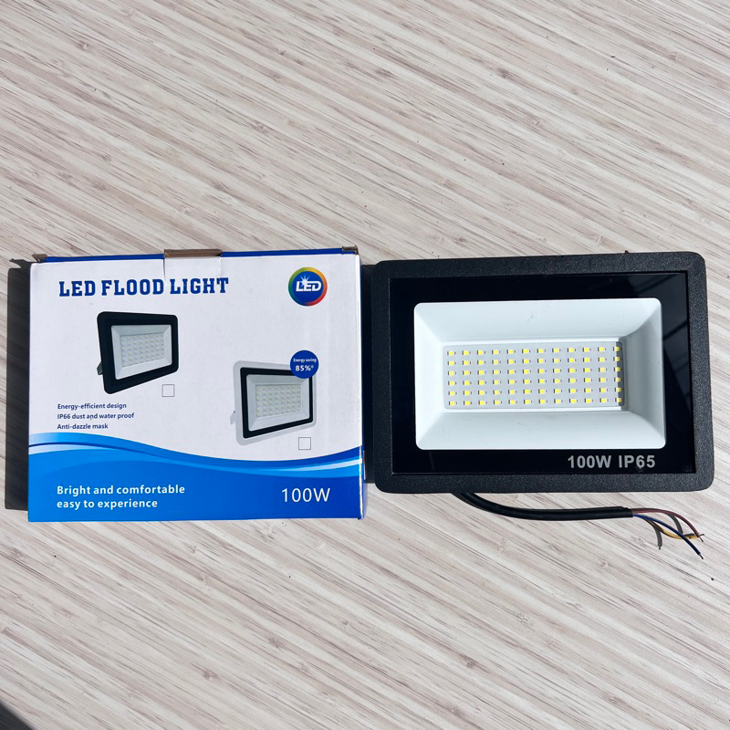 Jual Lampu sorot Emico outdoor LED 100W 200w 300w panggung taman gedung lapangan waterproof 100 ...