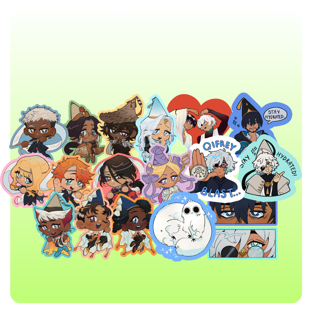 Jual Witch Hat Atelier Stickers / Sticker Sheets | Shopee Indonesia