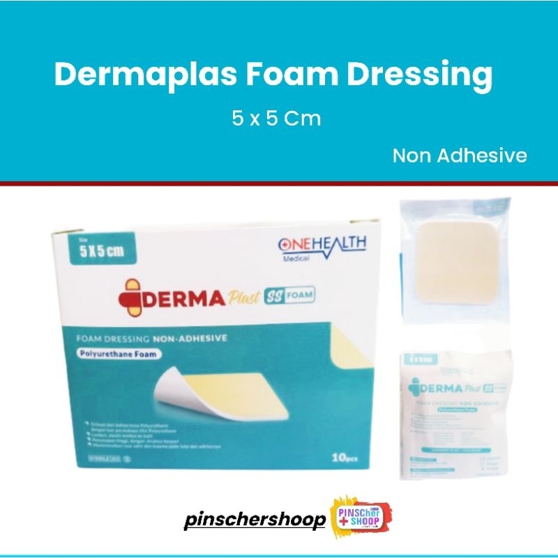 Jual Dermaplast SS Foam Dressing 5 x 5 Cm Non Adhesive / Pcs | Shopee ...
