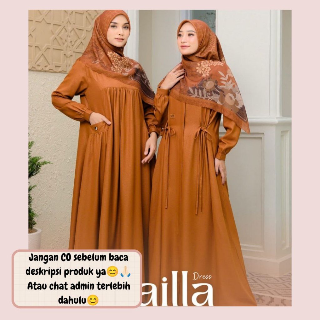 Jual OPEN PRE ORDER Nailla dress by ANB (READY AGUSTUS 2024) | Shopee Indonesia