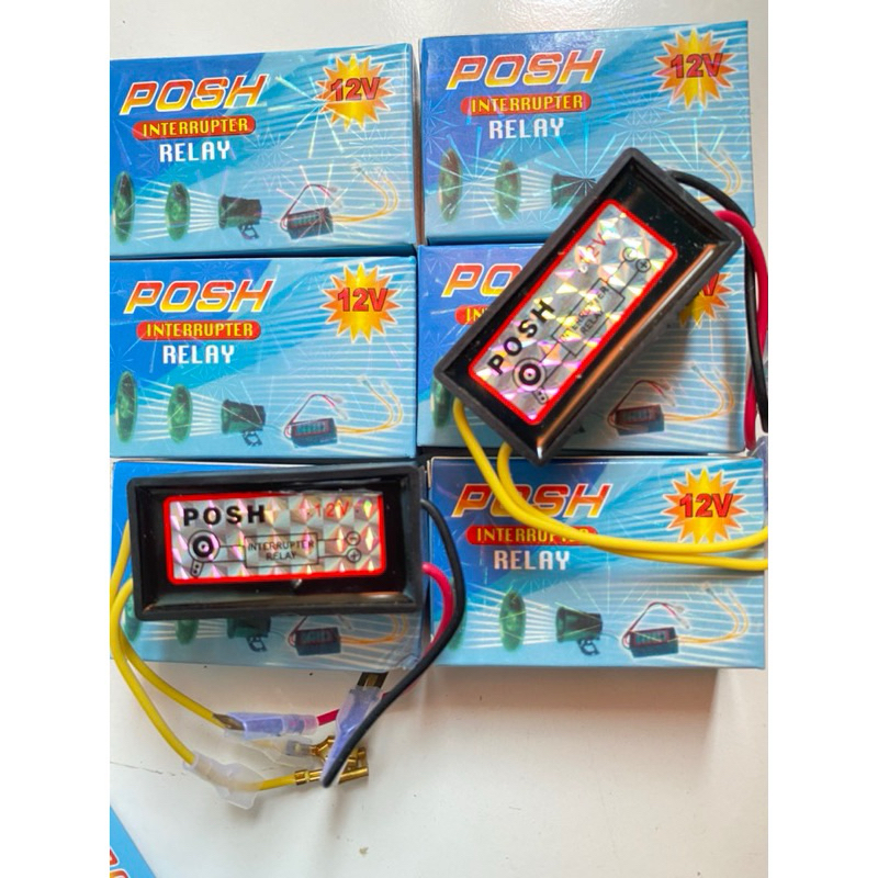 Jual Relay Klakson Putus Putus Interrupter POSH Repiter Klakson ...