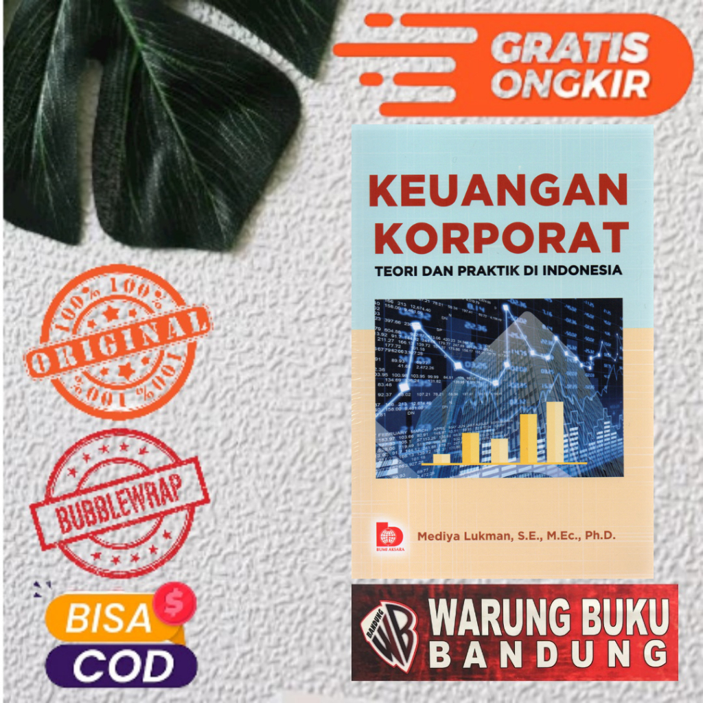 Jual Buku Keuangan Korporat : Teori Dan Praktik Di Indonesia - Mediya Lukman, S.E., M.Ec.,Ph.D ...