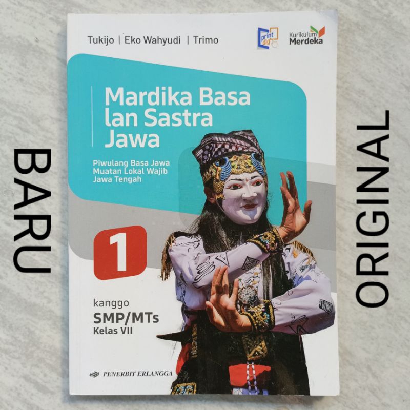 Jual Buku Bahasa Jawa Jawi Mardika Basa Lan Sastra Jawa Kelas 7 VII 1 I ...