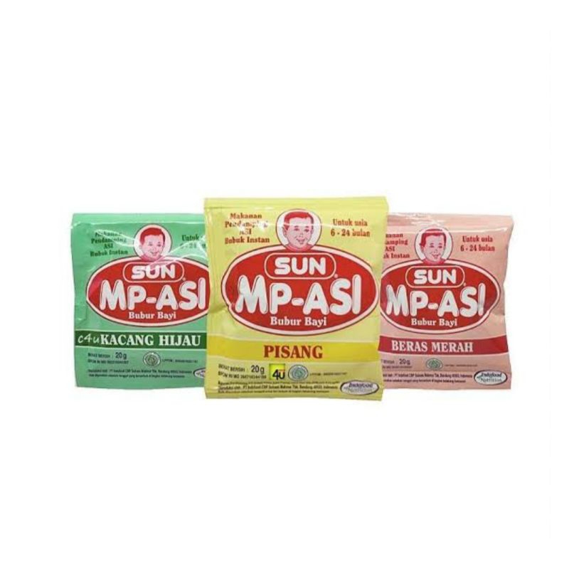 Jual SUN MP ASI Bubur Bayi Instan Sahset 20g | Shopee Indonesia