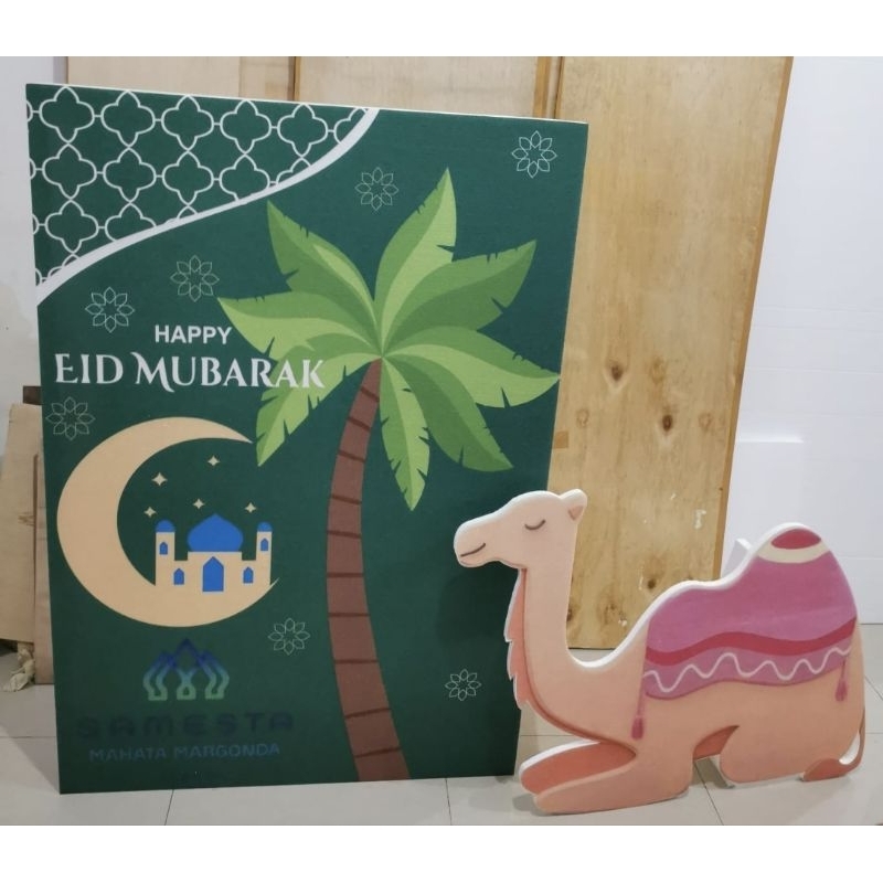 Jual STANDING BACKDROP BANNER SPANDUK RAMADHAN KAREEM UNTA ONTA BEDUG ...