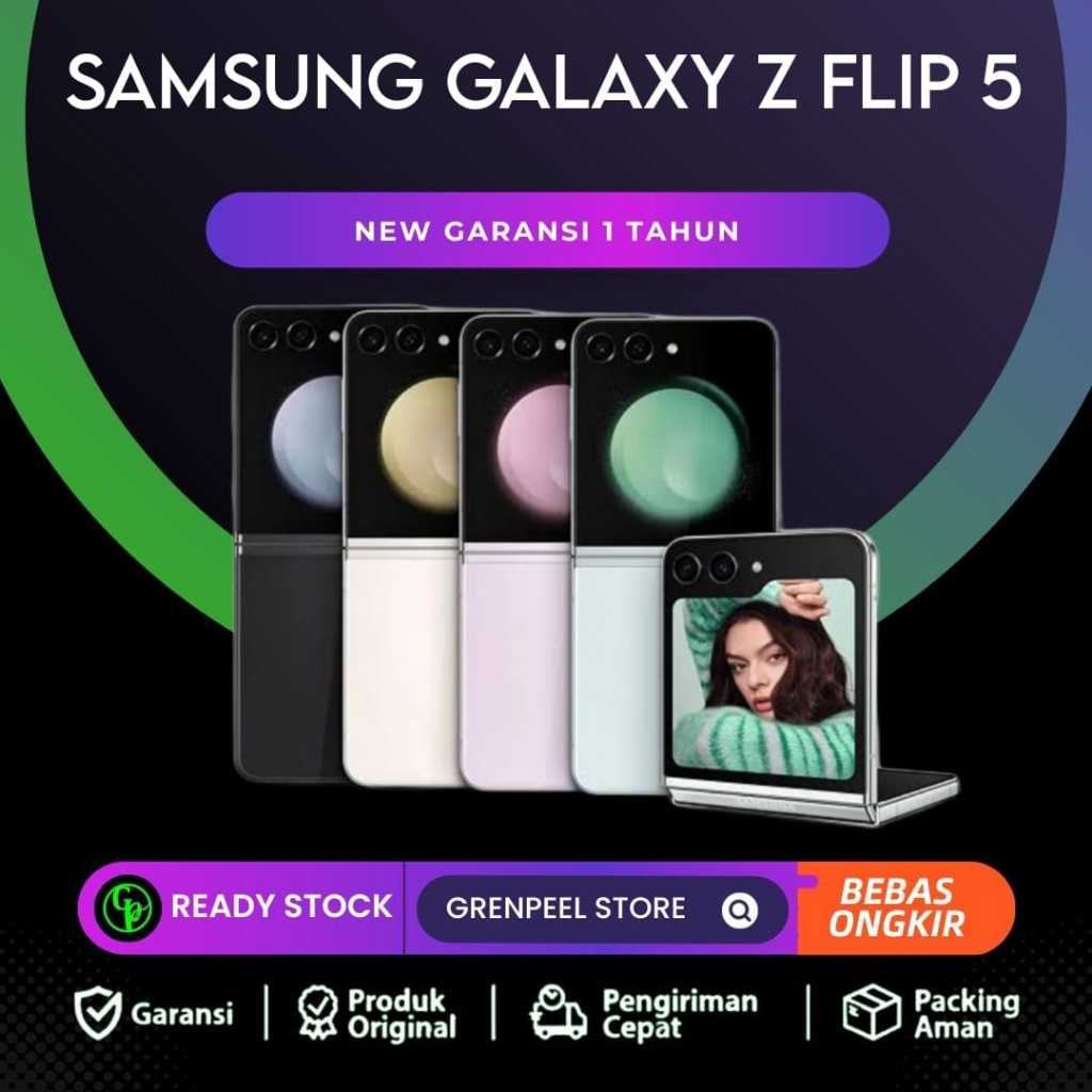 Jual Samsung Galazy Z Flip 5 5G 256GB 512GB RAM 8GB Garansi Resmi ...