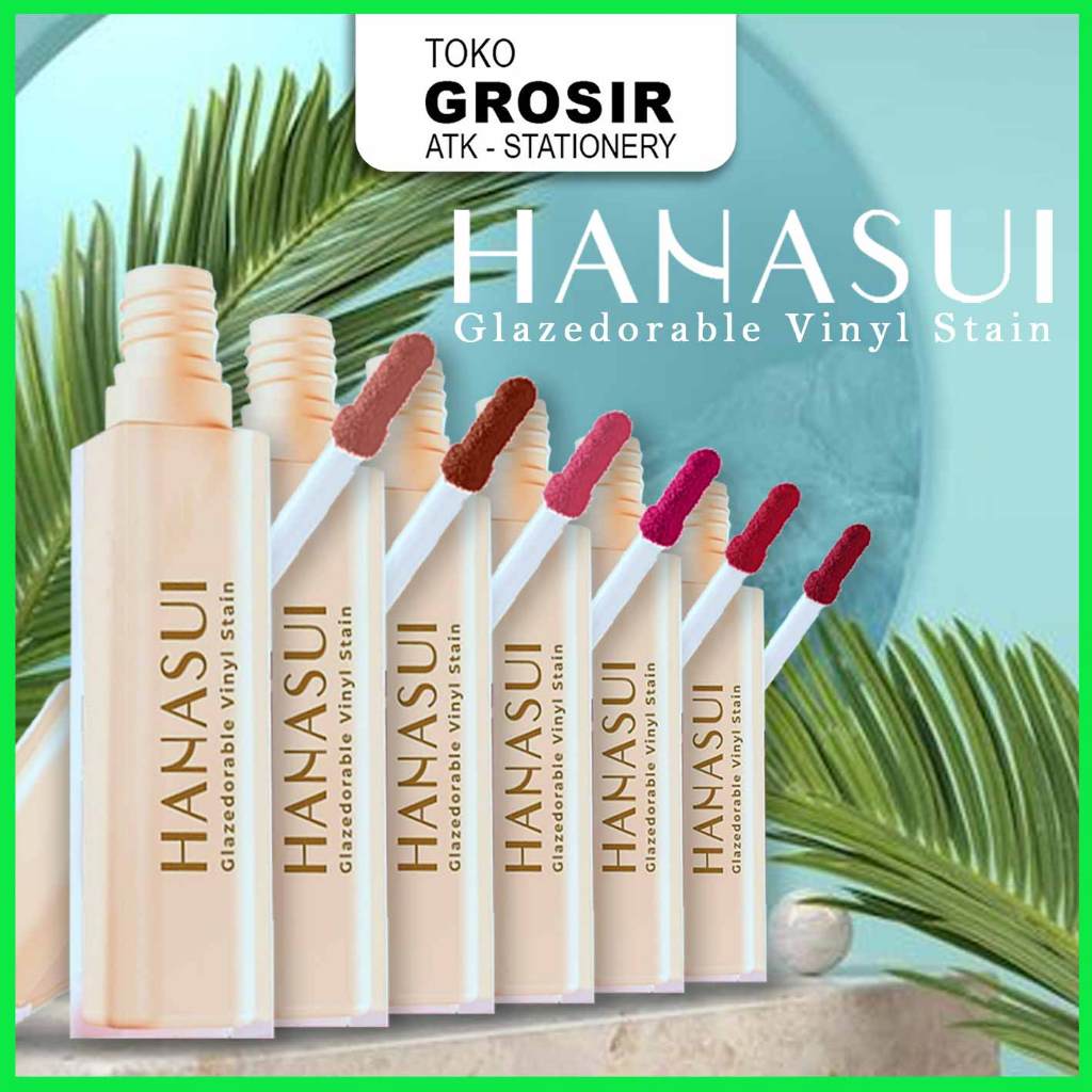 Jual HANASUI GLAZEDORABLE VINYL STAIN | Shopee Indonesia
