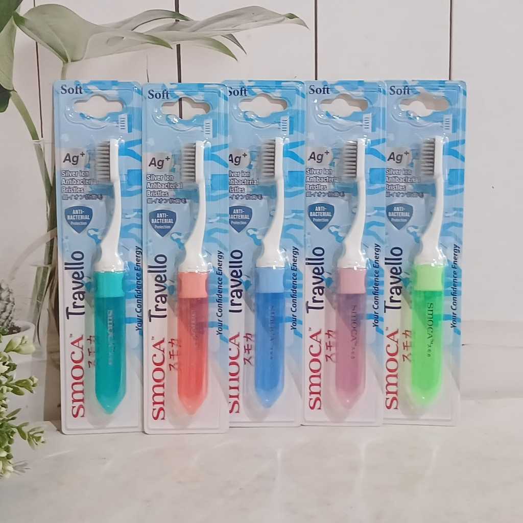 Jual Smoca Travello Sikat Gigi Soft Isi 1 | Shopee Indonesia