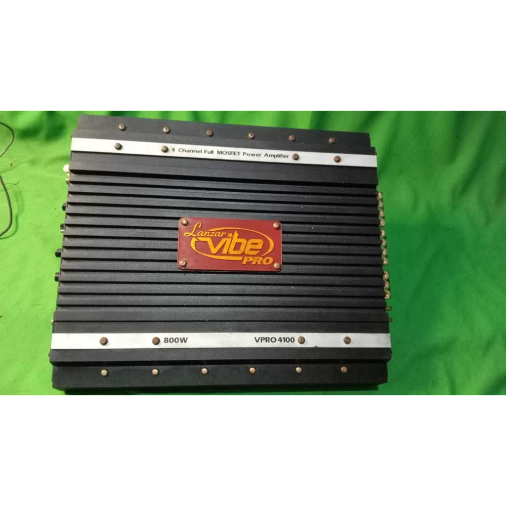 Jual Power Lanzar Vibe Pro Vpro 4100 4 Channel Kondisi Bekas OK ...