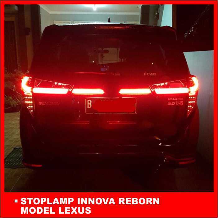 Jual STOPLAMP INNOVA REBORN SMOKE MODEL LEXUS RUNNING SEIN LED LAMPU ...