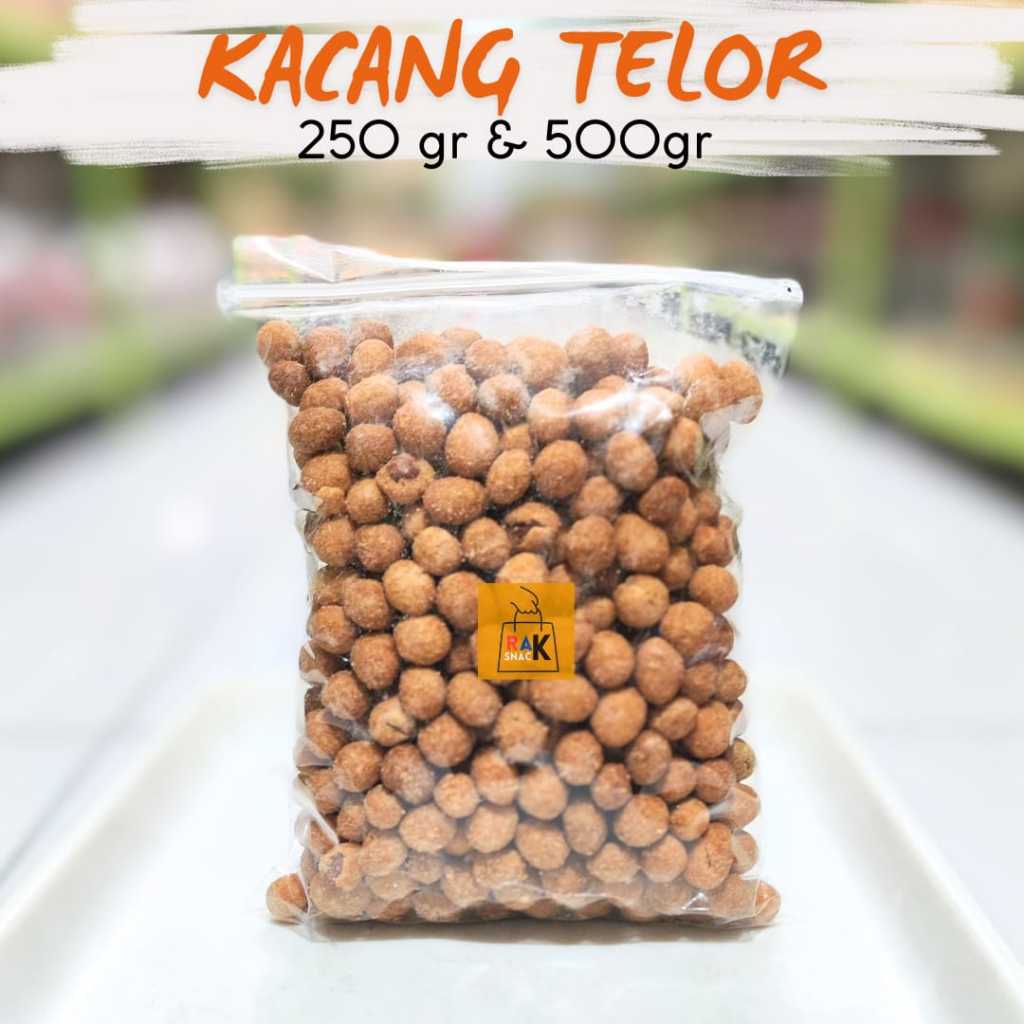 Jual Kacang Telor 250gr & 500gr | Cemilan Kacang | Snack Murah 1 Pouch ...