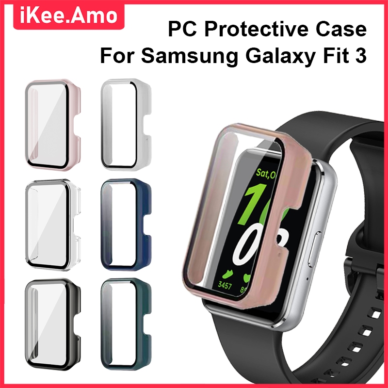 Jual 2 in 1 Bumper Samsung Galaxy Fit 3 Case PC Tempered Glass Full ...