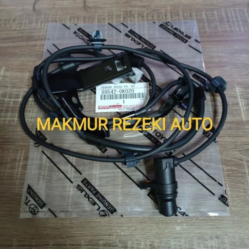 Jual Sensor Abs Sensor Speed Depan Kanan Toyota Hilux Vigo P/N 89542 ...