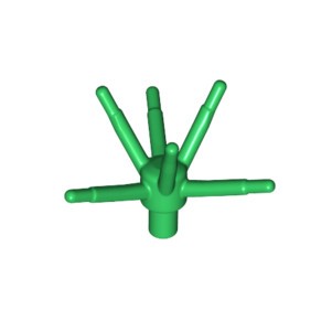 Jual Lego Green Part 19119 Plant Flower Stem with Bar and 6 Stems ...